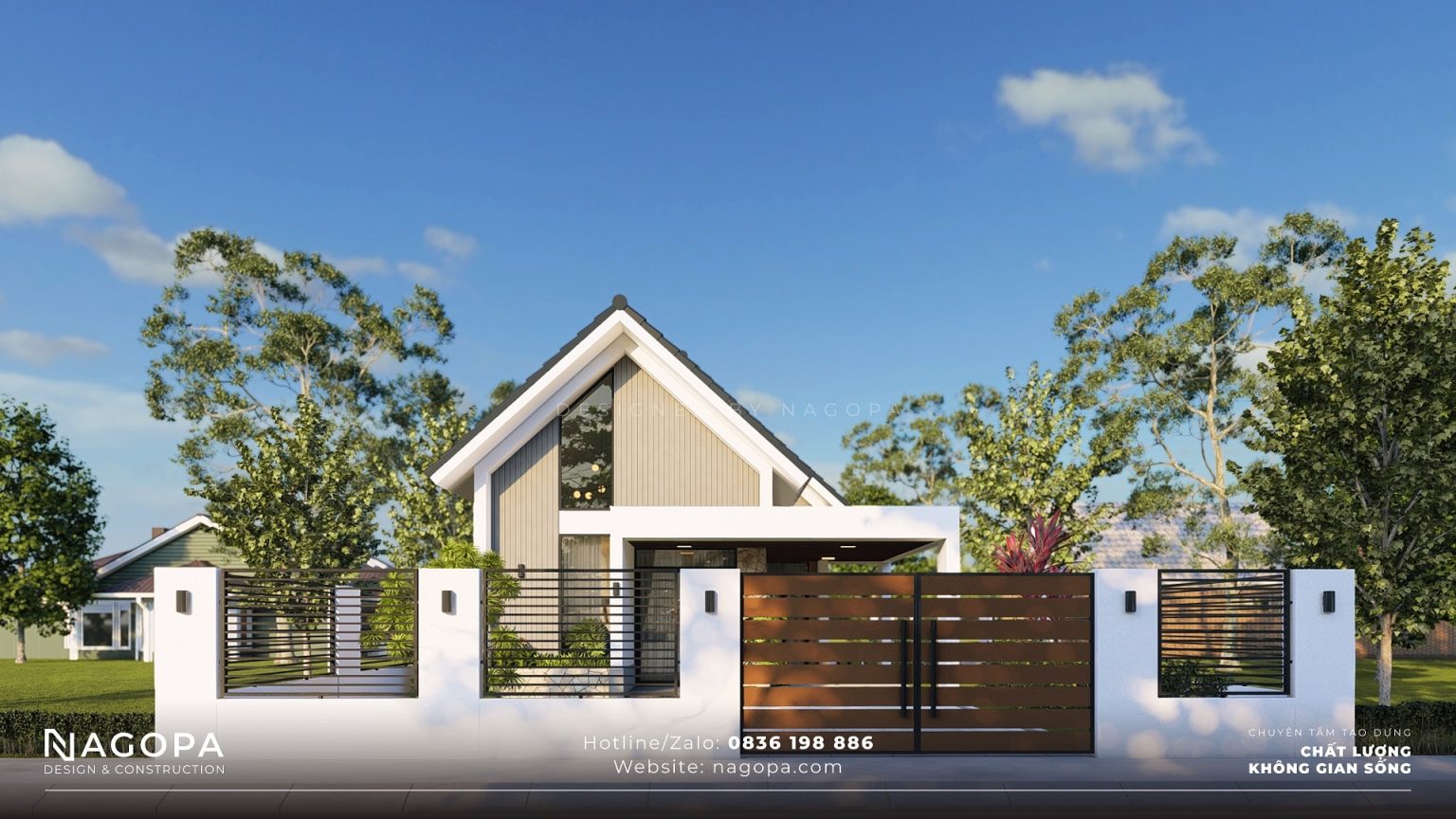 M’s House – Nhà 1 tầng 100m2, ấm cúng hơn, tiện nghi hơn.