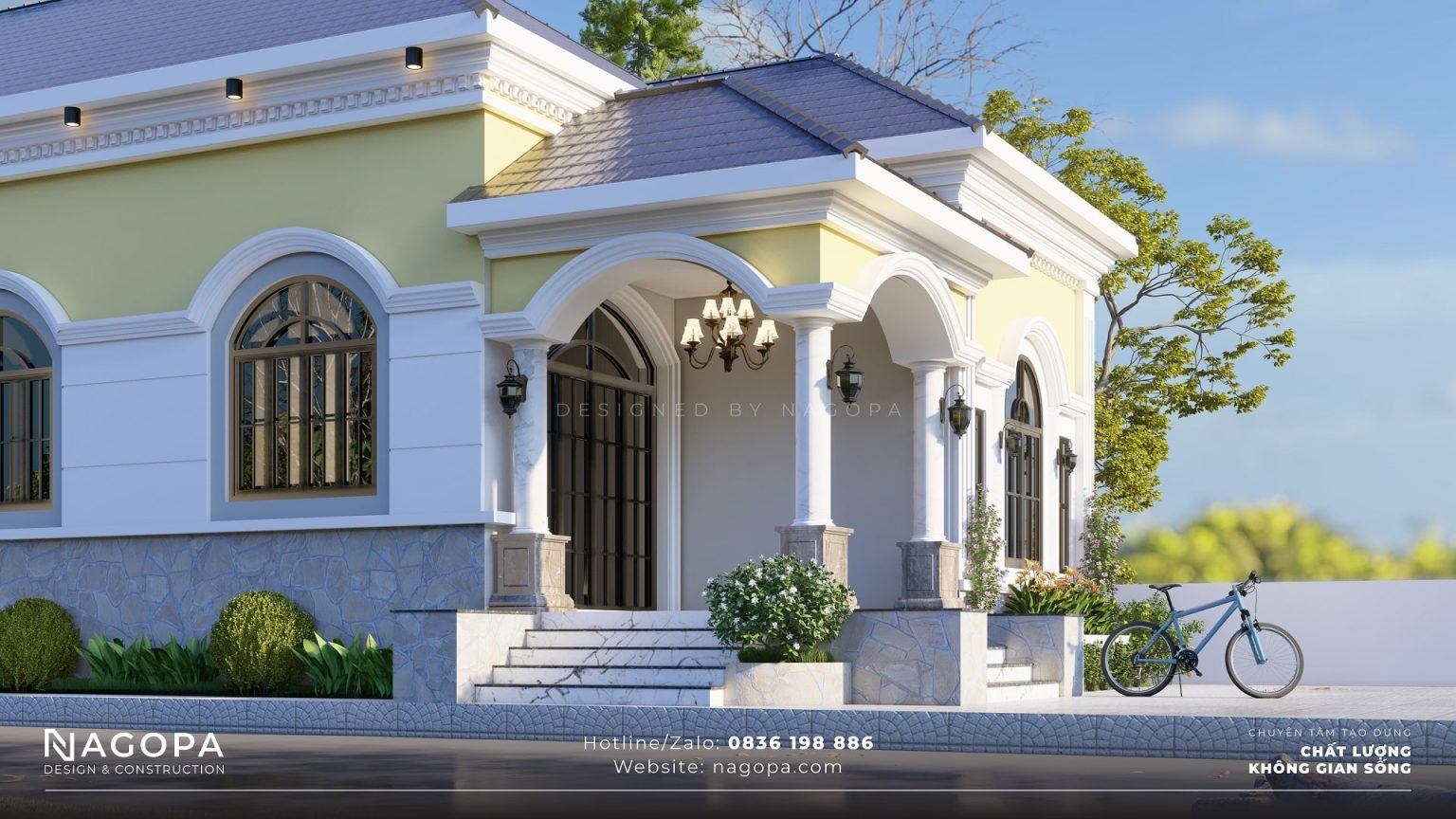 Phuc’s house – Nhà 1 tầng 160m2 tại Đồng Phú, Bình Phước.